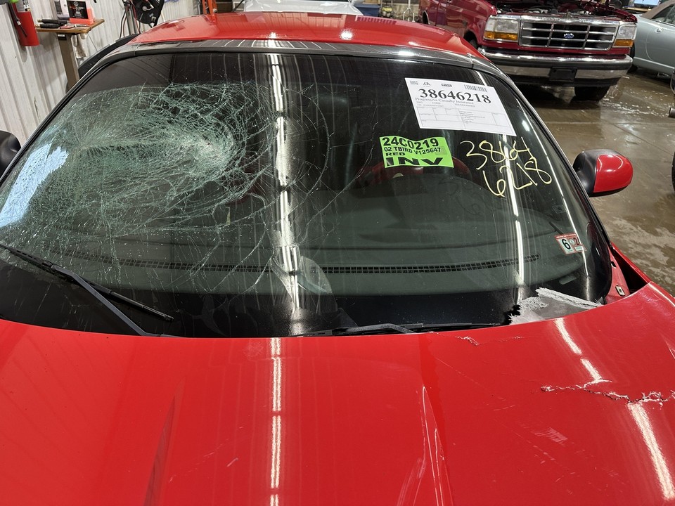 02-05 FORD THUNDERBIRD HARD TOP ROOF TORCH RED PAINT CODE D3 | eBay