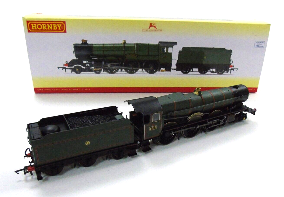 Hornby OO Gauge R3408 6016 King Edward V Green 1:76 Scale (Missing ...
