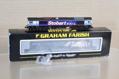 Graham Farish 371-391 Stobart Rail Classe 66 Diesel Loco 66411 Eddie ...