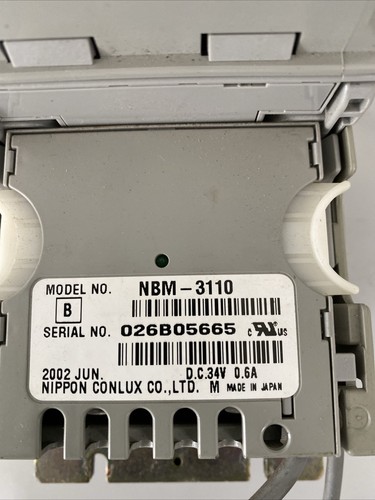 NIPPON CONLUX Model NBM- 3110 MEI Bill Validator - Accepts $1 & $5 ...