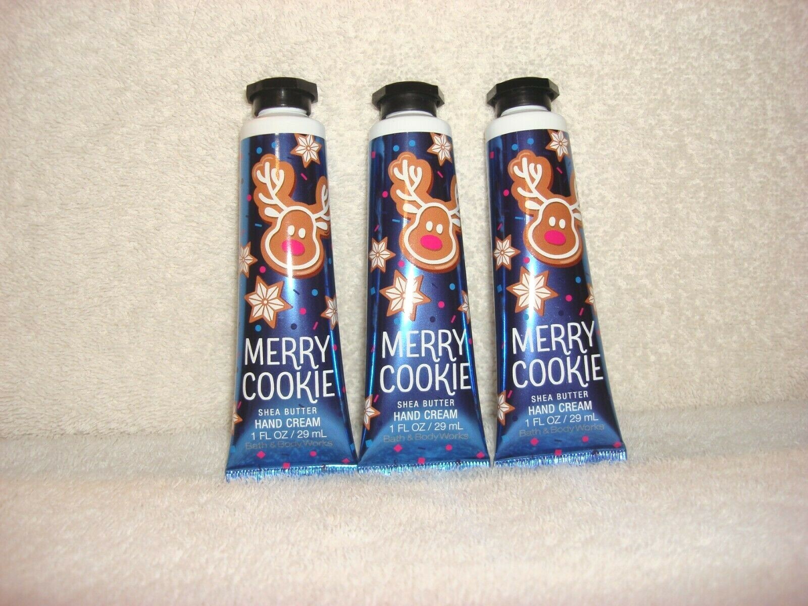 3 Bath & Body Works Merry Cookie Hand Cream Blue Label | eBay