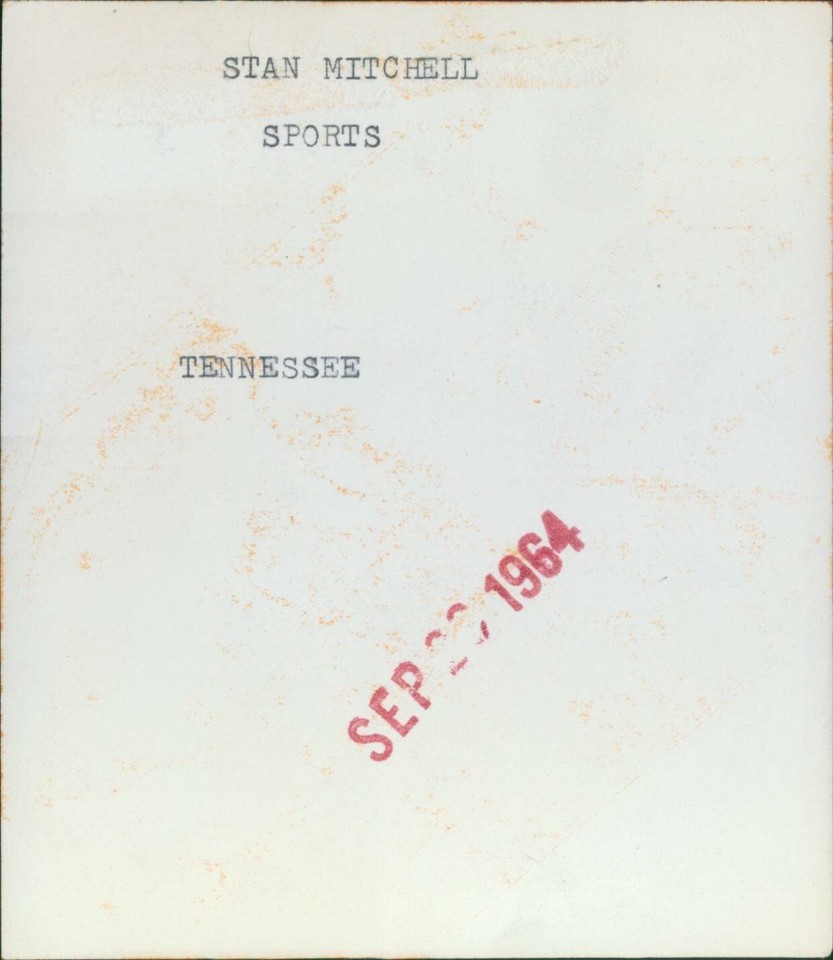 1964 Press Photo University of Tennessee Volunteers Football Stan ...