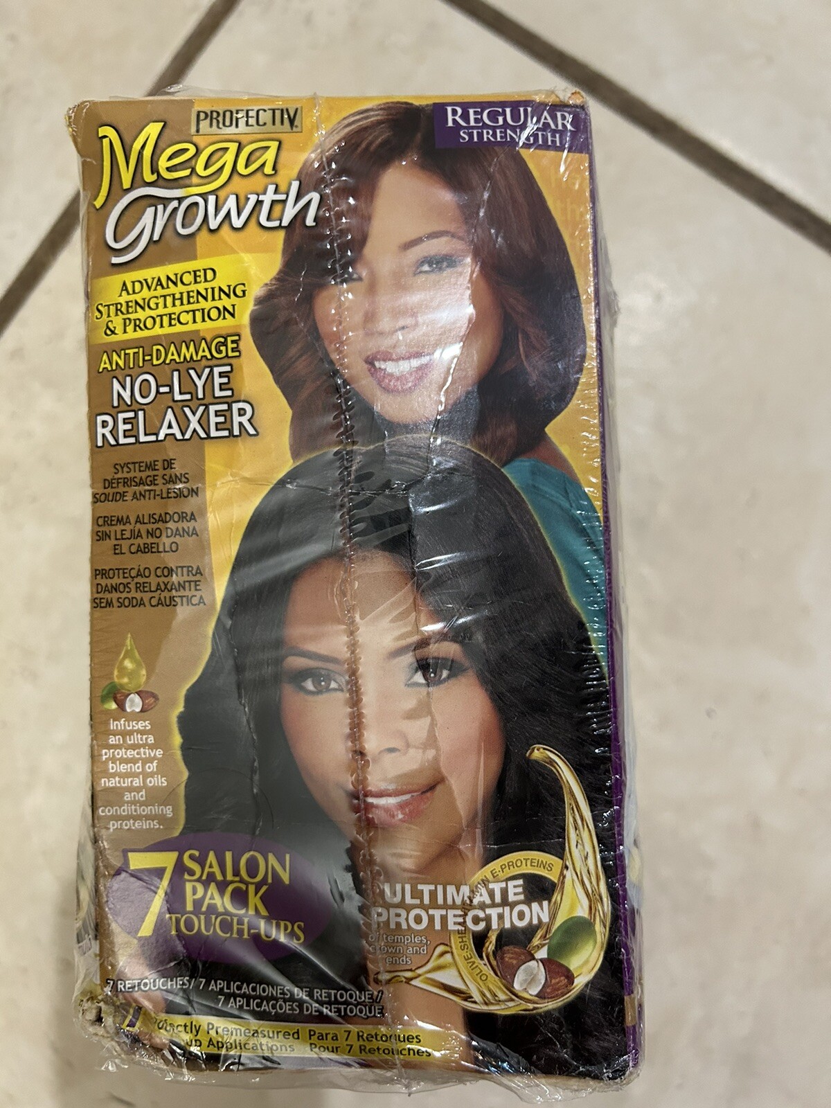 Profectiv Mega Growth Anti Damage No Lye Hair Regular Strength Relaxer ...