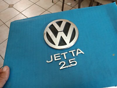 Volkswagen Jetta 2.5 chrome Lettering 2006-2011 Rear Emblem with Logo ...