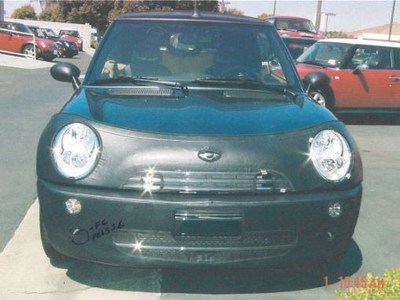 Colgan Front End Mask Bra 2pc. Fits Mini Cooper Convertible 05-08 W/O ...