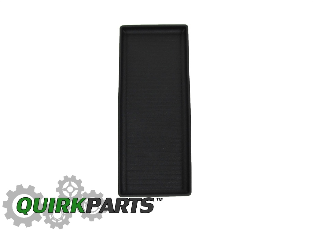 09-17 DODGE RAM 1500 W/ BUCKET SEATS FLOOR CONSOLE BIN MAT INSERT MOPAR ...