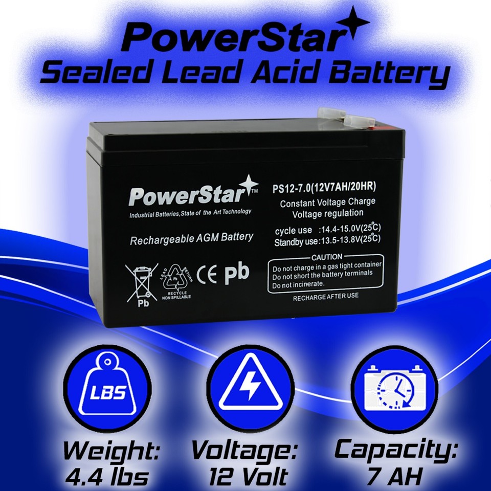 HR1234W 12V 34W High Rate BB VRLA Rechargeable 7.0Ah SLA Battery ...