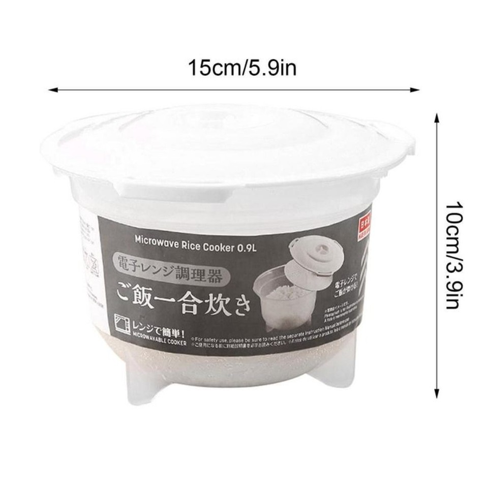 Lid Microwave Rice Cooking Bowl Cook Rice Food Box Rice Cooker Box ...