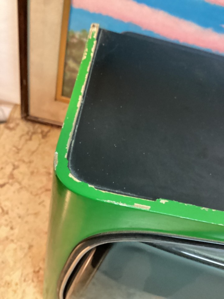 NOBLEX 17 MODEL 17NT326 TV. MADE IN ARGENTINA 1980. GREEN. 220V | eBay