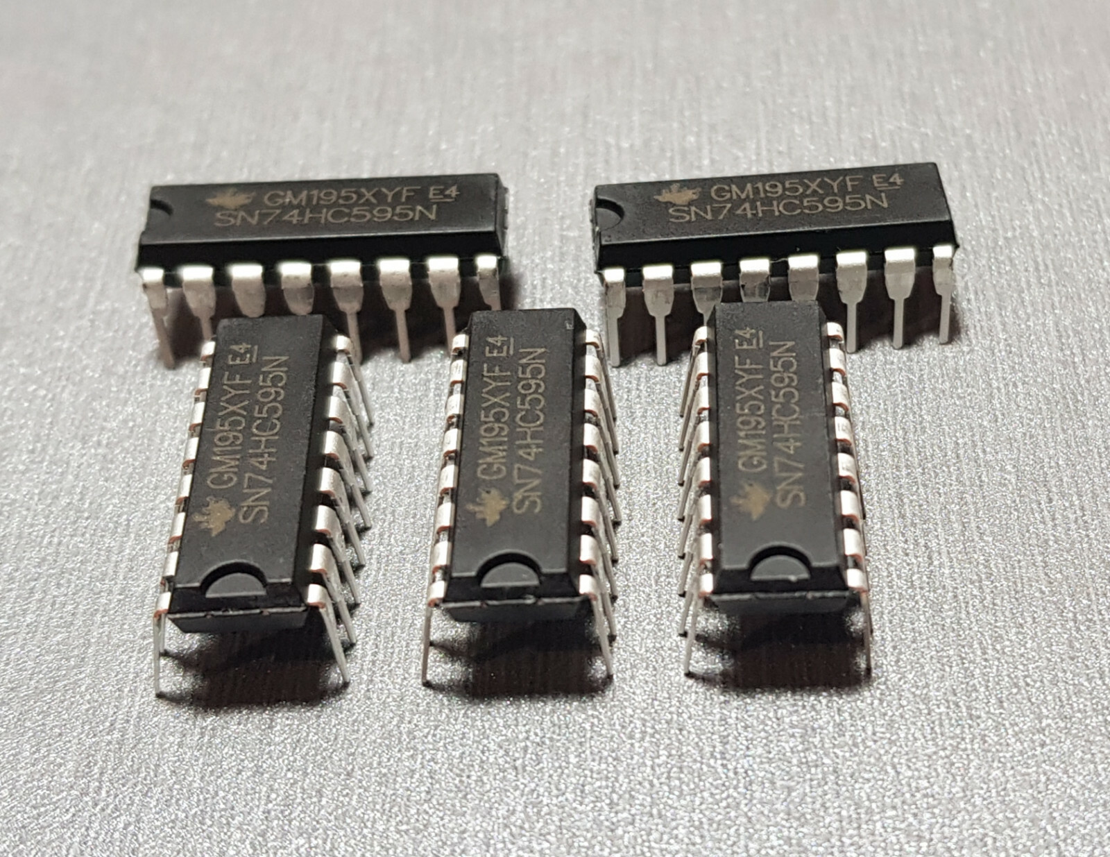 SN74HC595N IC 8-BIT SHIFT REGISTER 16-DIP Pack of 5 | eBay