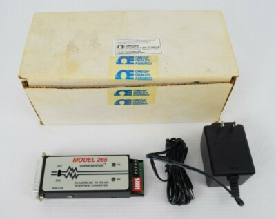 OMEGA 285 SuperVerter RS-442/RS-485 To RS-232 Interface Converter | eBay