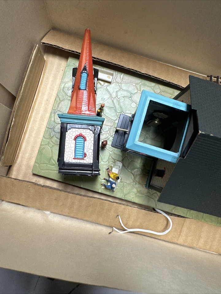 Vintage Tyco Lighted Church HO Scale Original Box No 941 : 700 | eBay