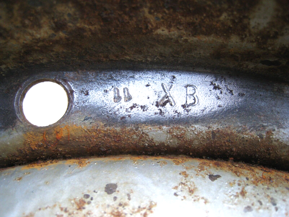 Original 1968 1969 Chevelle Rally Wheel Steel Rim 14x6 XB Code OEM GM ...