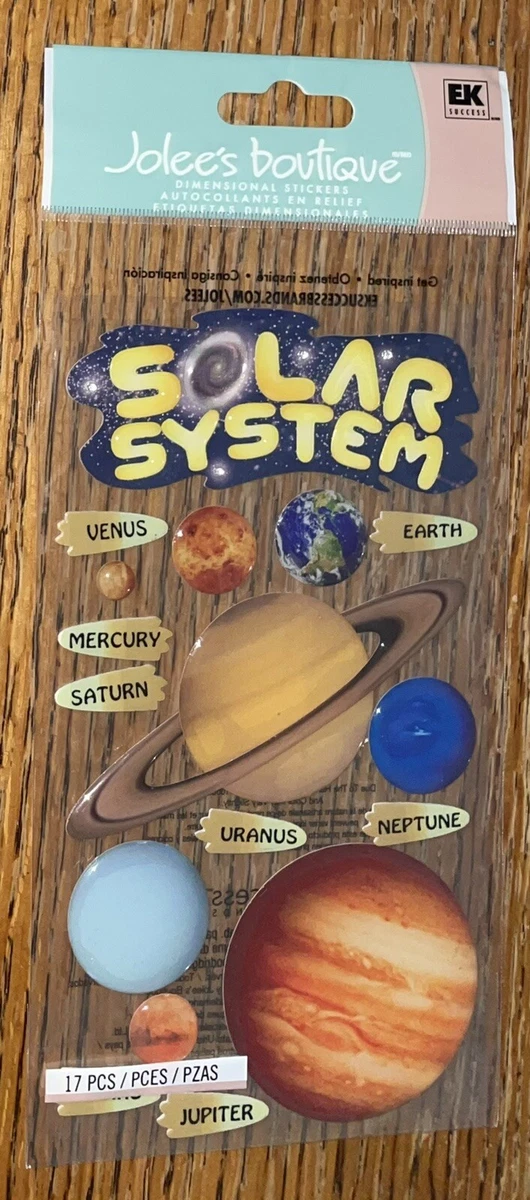 Solar System Scrapbook Cover