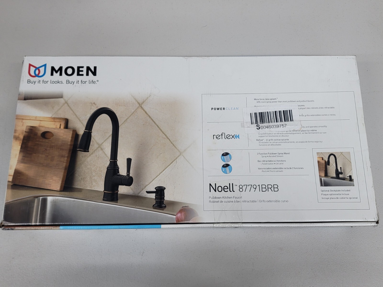 Moen Noell 87791BRB Pull-Down Kitchen Faucet for sale online | eBay