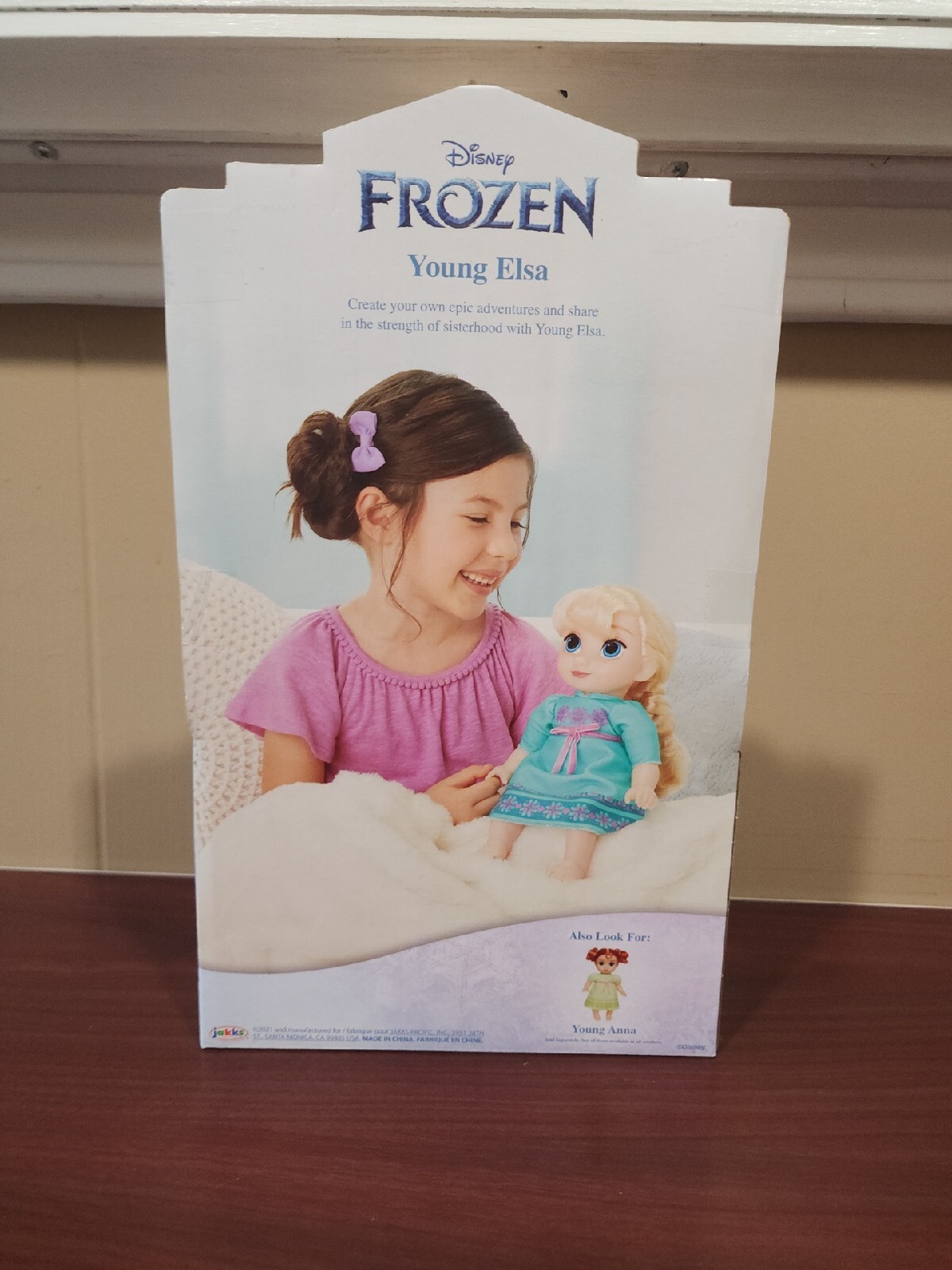 Disney Frozen II Young Elsa Doll Ages 2+ Princess Soft Doll 13” Jakks ...