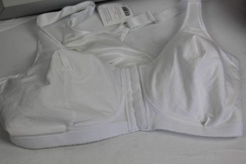 American Breast Care Mastectomy Bra White Style 133 Size 46C Front ...