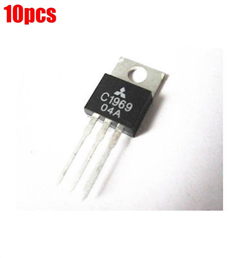 10Pcs 2SC1969 C1969 TO-220 Rf Power Transistor Epitax va | eBay