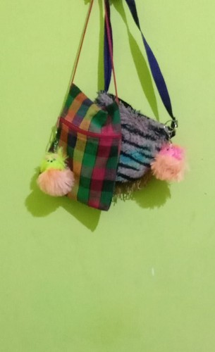 beautiful wool key tags new assorted colored free shipping 10 key ...