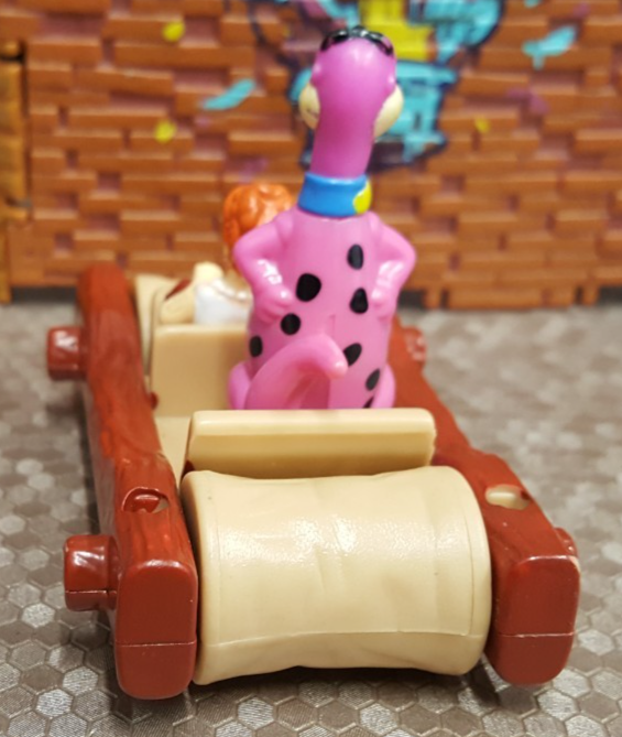 THE FLINTSTONES Dino Car Race cavemobile wilma Vehicle Figure ...