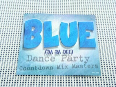 COUNTDOWN MIX MASTERS - Blue (Da Ba Dee) Dance Party - NEAR MINT 2000 ...