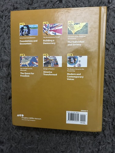 HMH Into Literature Florida, Grade 11, Hardcover, Harcourt Publishing ...