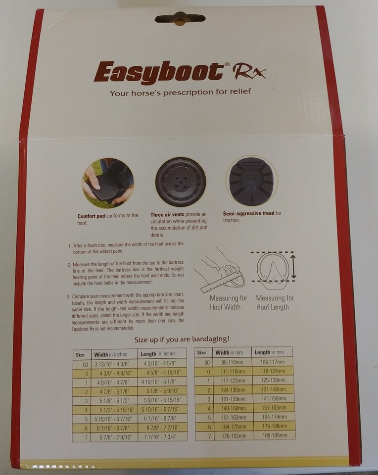 NEW EasyBoot RX Therapeutic and Support Boot for Horses Multiple Sizes Available | eBay