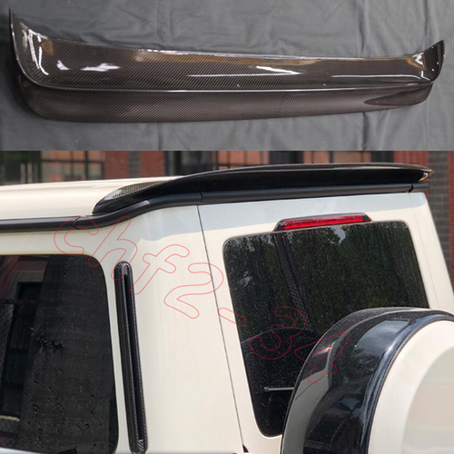 Dry Carbon Rear Roof Spoiler Tail Trunk Lip Wing For Benz G class G500 ...