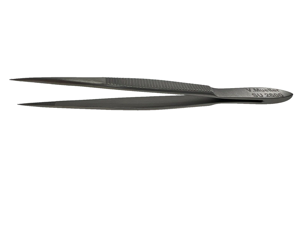 V. Mueller Splinter Forceps Sharp, Serrated Tips SU2600 | eBay