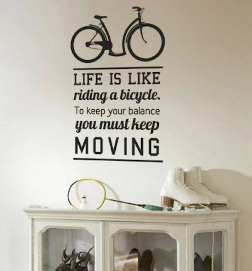 Bike Quotes Stickers