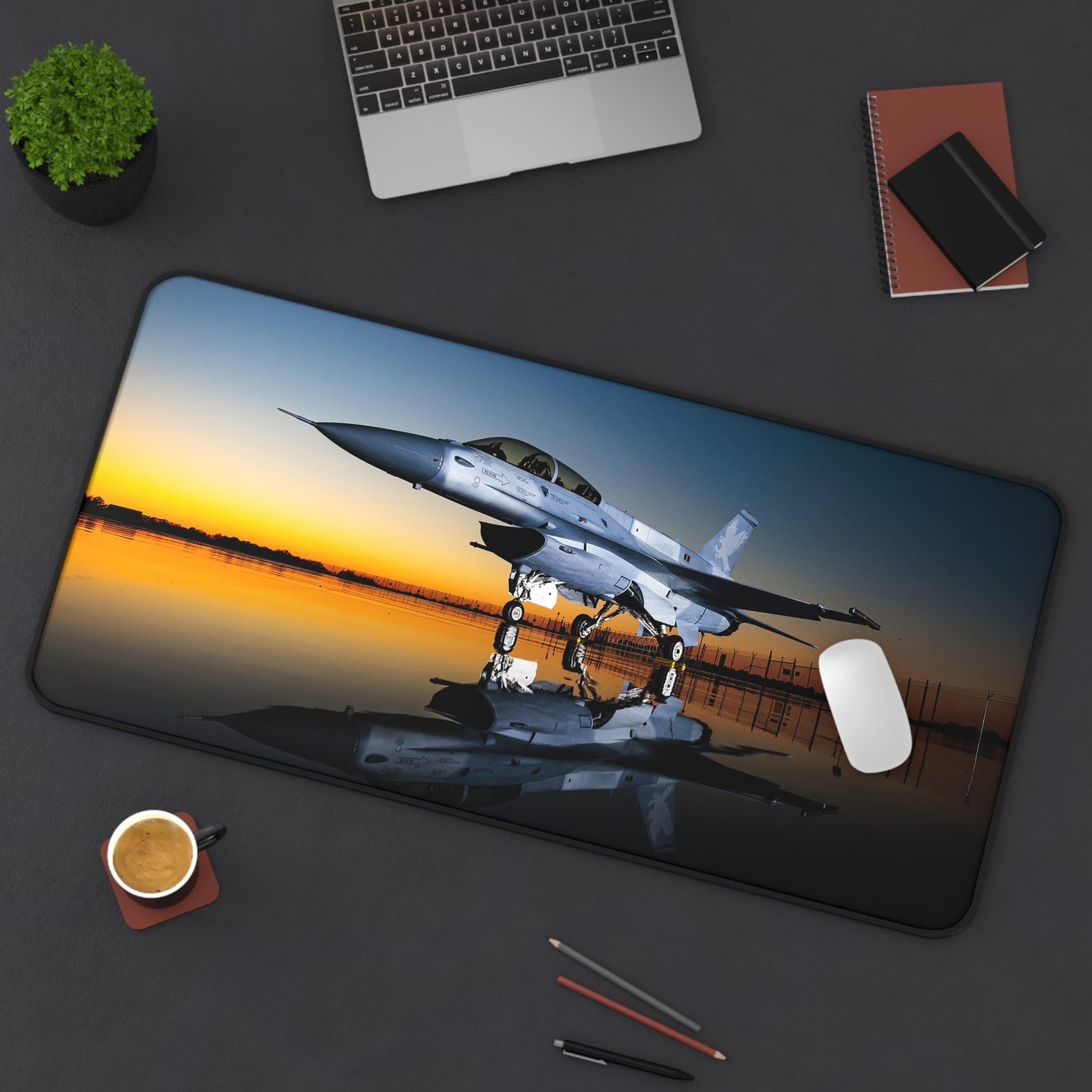 F16 - Lockheed Martin Fighter Jet Airplane - 3 Sizes High Quality Desk ...