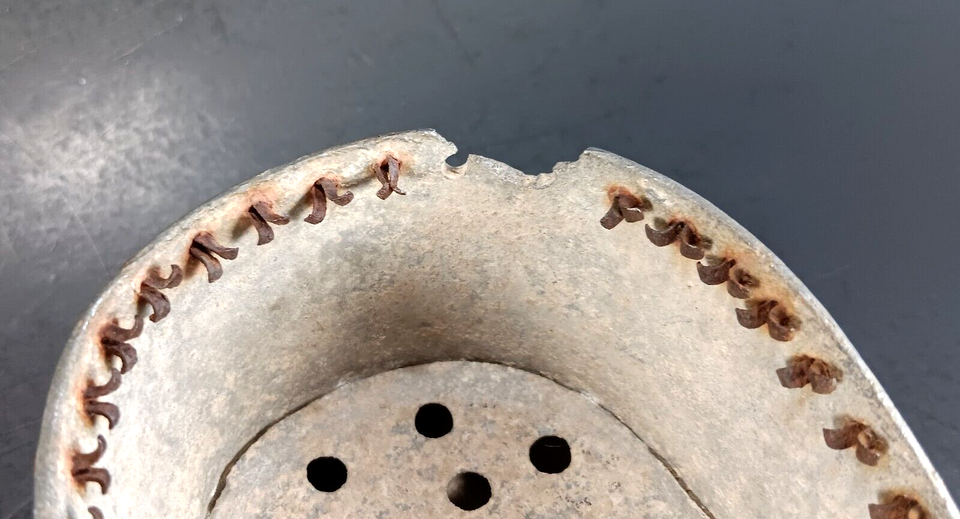 Antique Coal Miners Aluminum Shoe Bottom Sole Overland Metal Bottom ca ...