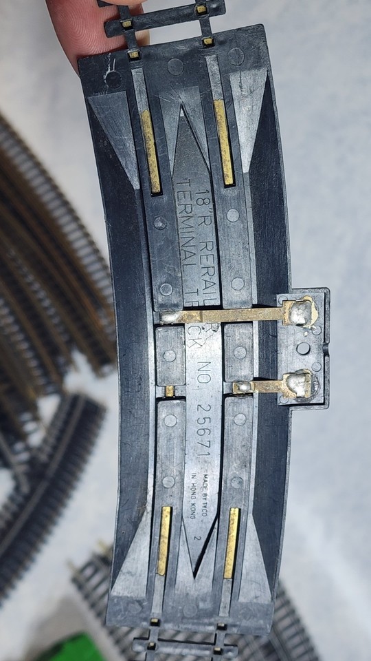 Vintage Tyco Atlas HO Scale Model Railroad Train Track Piece Lot 40 ...