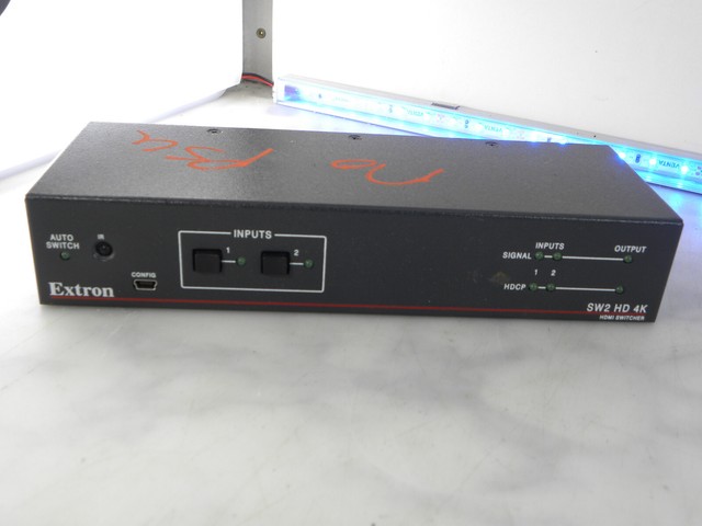 Extron Sw2 HD 4k 2 Input HDMI Switcher With PSU and Mains Cable Only ...
