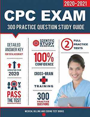 CPC Exam Study Guide: 300 - Paperback, by Medical Billing & - Very Good ...