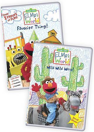 Sesame Street: Elmos World - Favorite Things/Wild, Wild West (DVD, 2018 ...