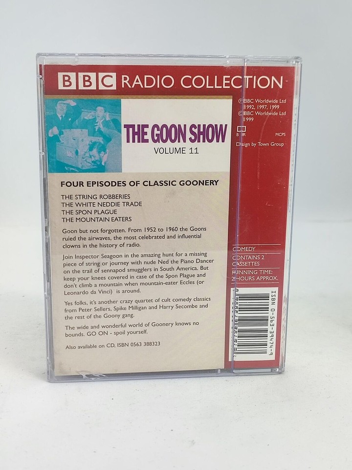 BBC Radio Collection: The Goon Show Volume 11 Audio Cassette Book | eBay UK