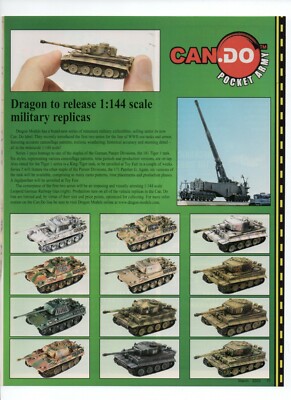 Cando Military Tanks Of The World Pocket Army - Vintage 2003 Toys Print ...