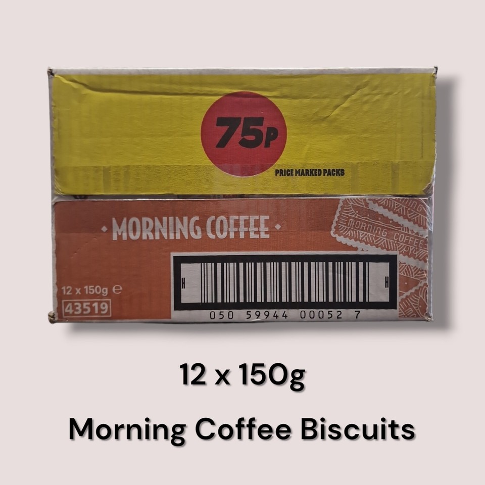 Morning Coffee Biscuits - Jack's Part of Tesco family 12 x 150g - Full ...