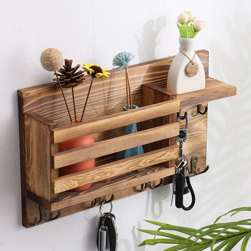 1pc Kitchen Garage Mail Holder Rack Shelf Hanger Organizer Ornament 41. ...