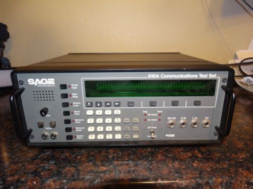 Sage 930A Communications Test Set | eBay