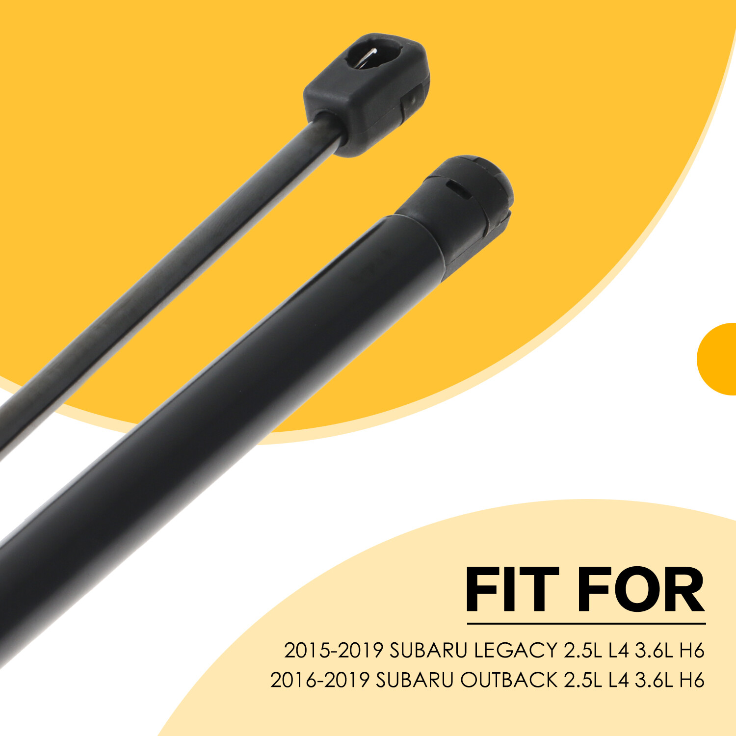 2 Front Hood Lift Supports Shocks Struts Arms Props Rods Damper for ...