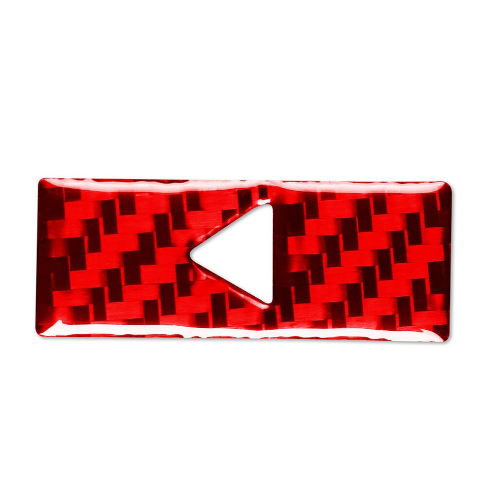 1pcs Double Flash Warning Light Panel Cover Trim For Alfa Romeo Giulia ...