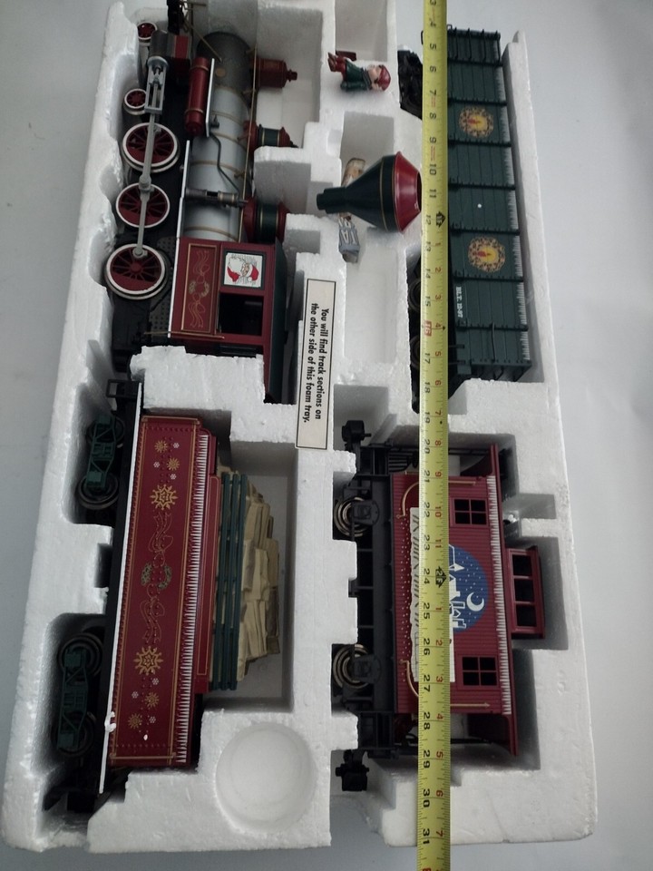 G Scale Bachmann Big Haulers White Christmas Express Train Set No Track ...