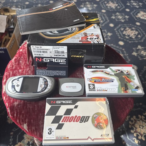 NOKIA N-GAGE QD mobile phone / Game Console & 2 Games | eBay UK