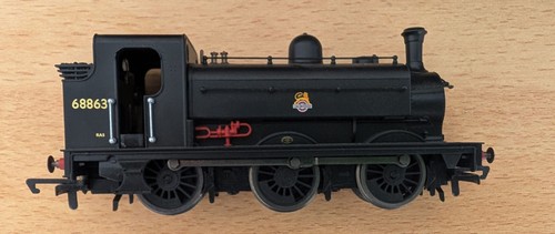 Hornby OO Gauge R3121X - Class J52 0-6-0 - #68863 - BR black - DCC ...