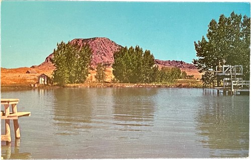 Swimming Pool, Bear Butte, Sturgis, Black Hills, South Dakota, vintage ...