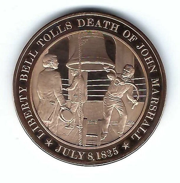 Cracked Liberty Bell Coin