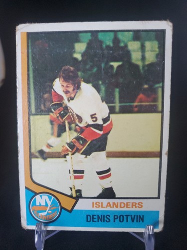 1974-75 TOPPS HOCKEY #195 DENIS POTVIN RC ROOKIE | eBay