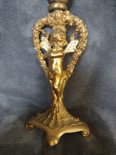cast Tinker Bell Fairy Cherub Angels Table boudoir Lamp Ornate Disney ...